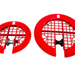 Lightweight Aluminum Manhole Safety Roller Grill & Hose Guide